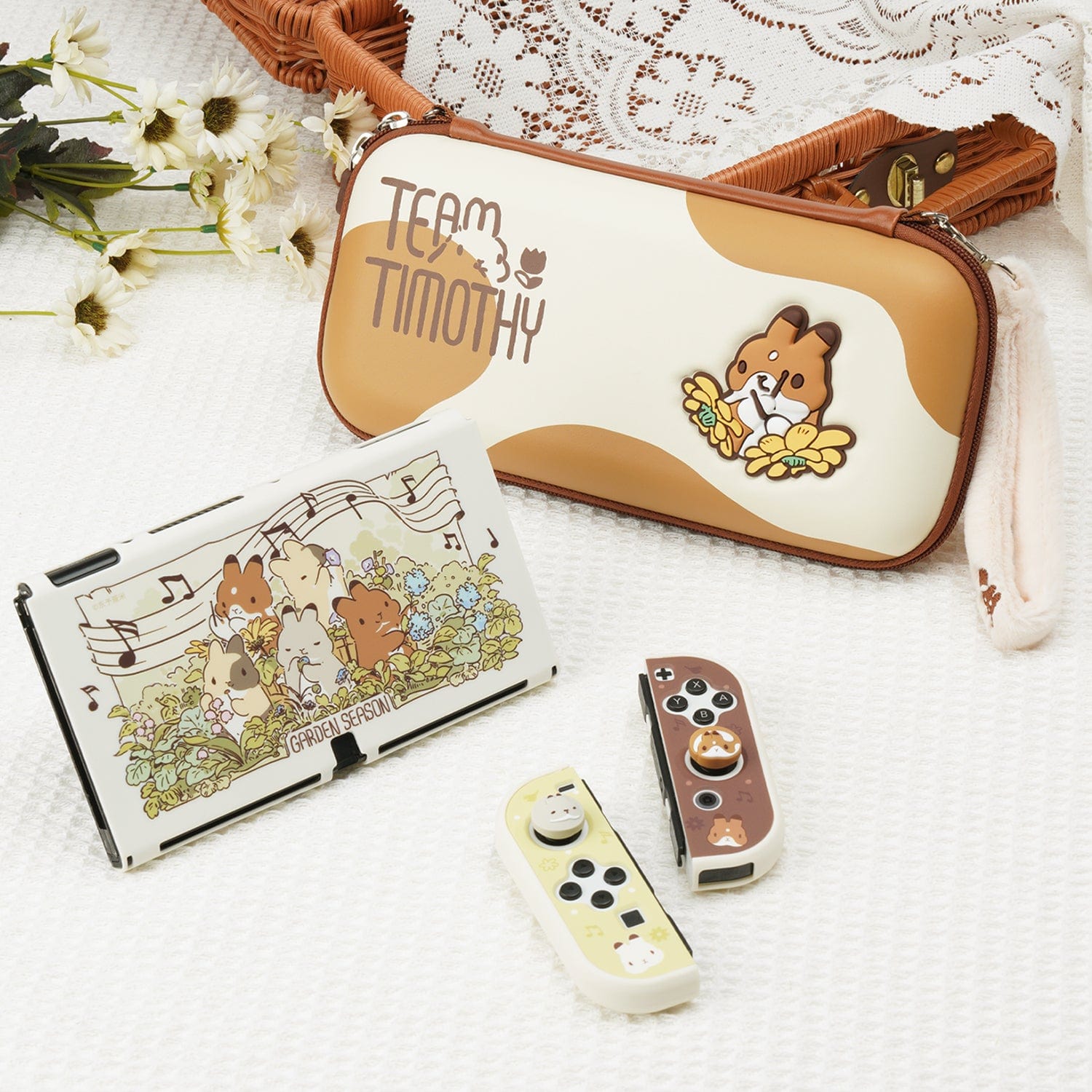 GeekShare x TEAM TIMOTHY: Nintendo Switch Cases & Grips