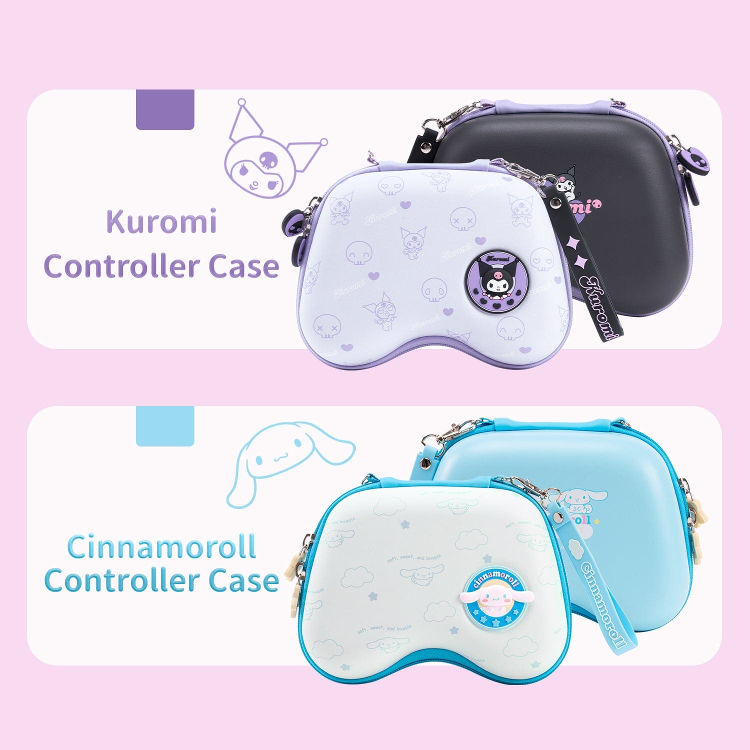 GeekShare x Sanrio Controller Carrying Case - Cute & Protective