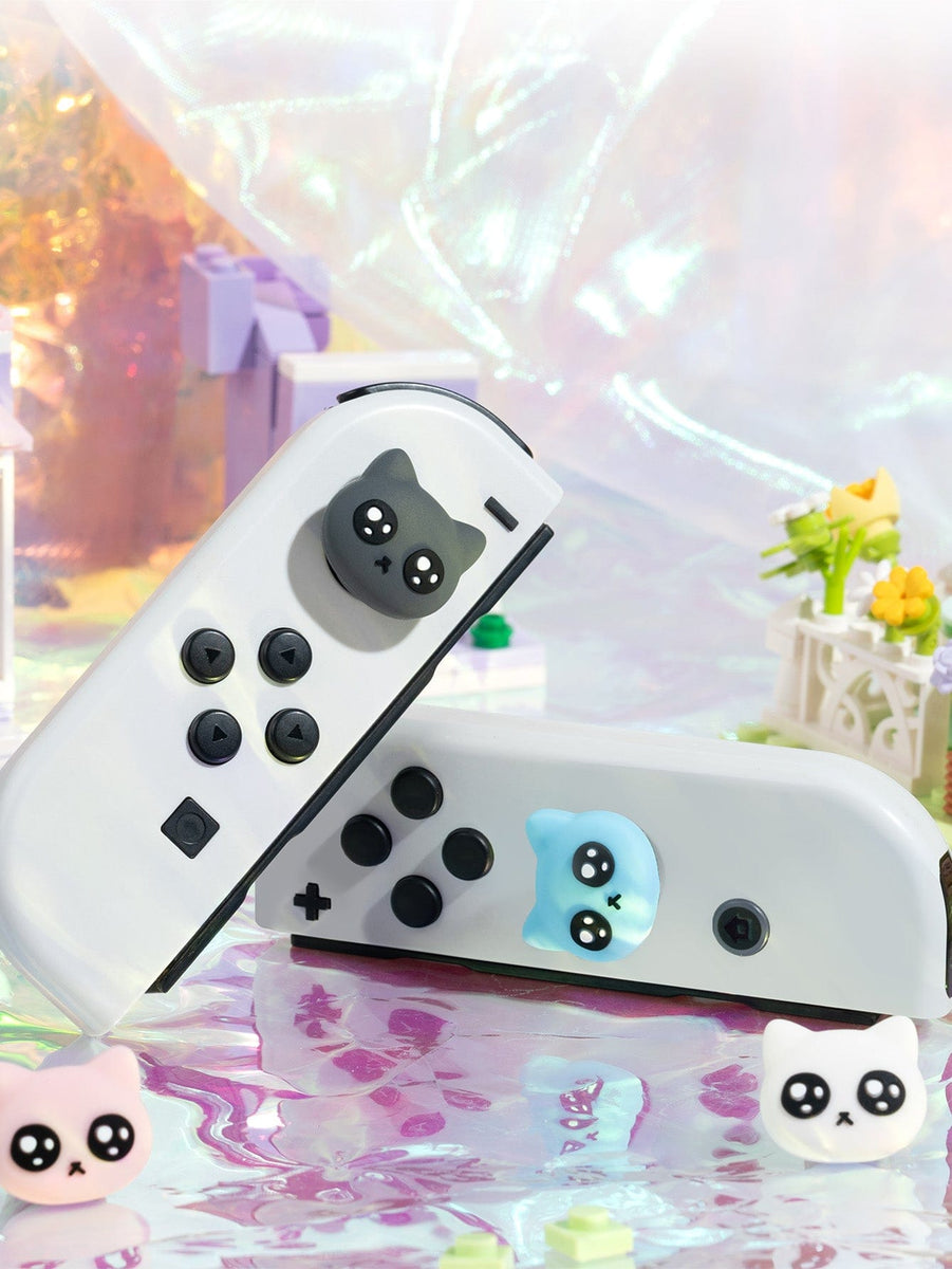GeekShare Meme Cat Thumb Grip Caps