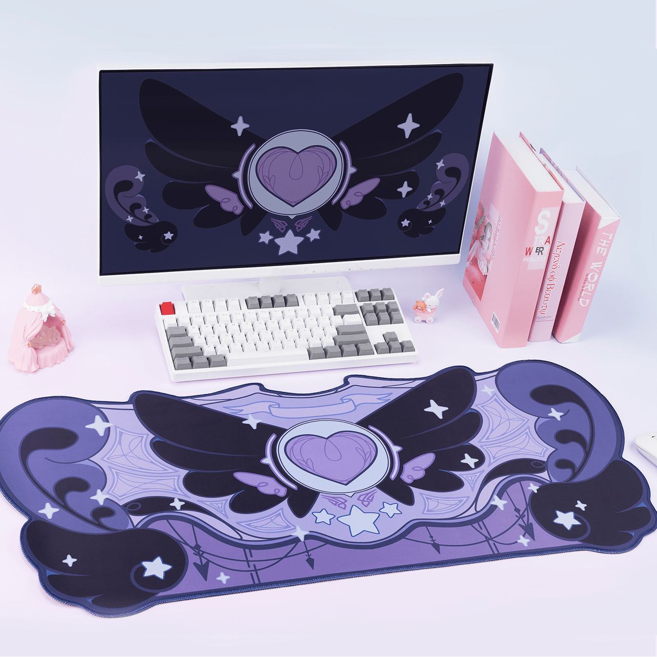 GeekShare Dark Star Wings Mouse Pad