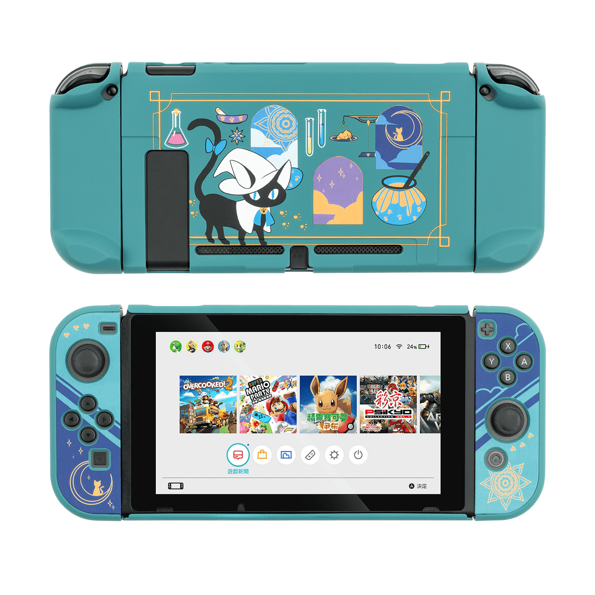 GeekShare Alchemy Cat Protective Case for Nintendo Switch